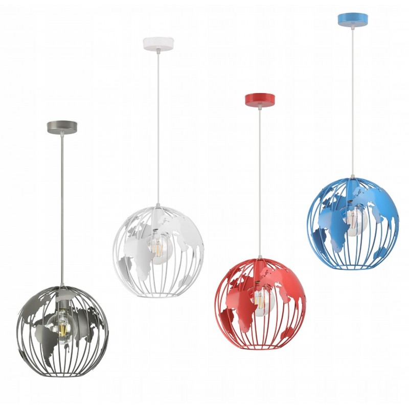 Moderní závěsný lustr 914EXZ1G - Vitráže osvětlení Tiffany